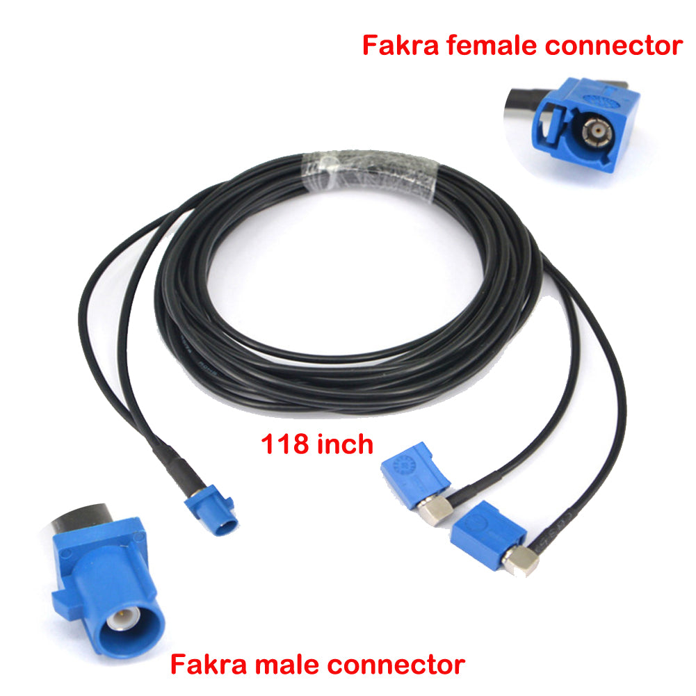 onelinkmore Fakra C Male to Two Fakra C Female Conversion Radio Fakra ...