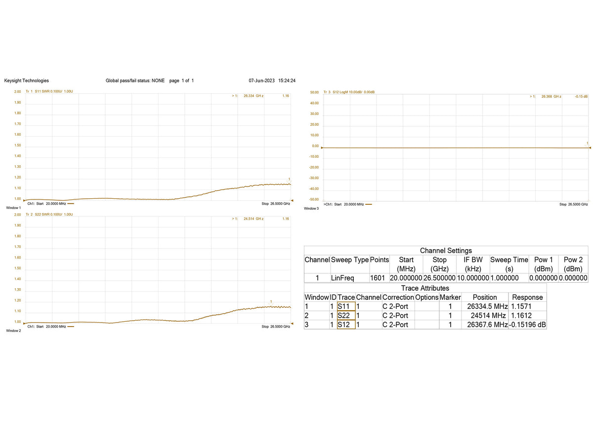 3.5 mm Wave Connector Precision 3.5 mm Male to 3.5 mm Male Adapter Sta ...